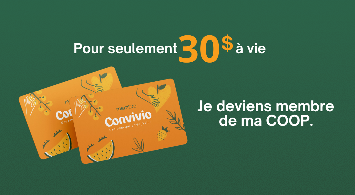 Convivio - Coopérative en alimentation